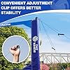 Portable Professional Volleyball Net Set with Aluminum Adjustable ...