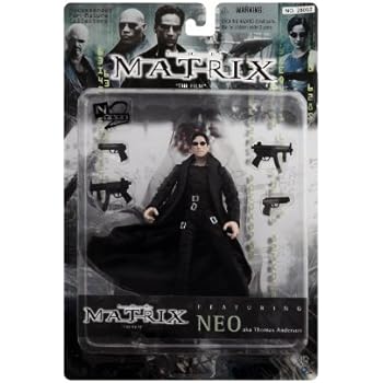Amazon.com: The Matrix Featuring Neo AKA Thomas Anderson Action Figure ...