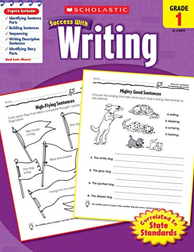 Scholastic Success with Writing, Grade 1: Scholastic: 9780545200790 ...