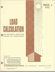 Load Calculation Manual J - Sixth Edition First Printing - 1981: Air ...
