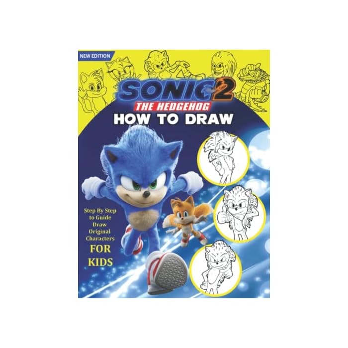 Buy How to Draw Sónic the Hedgehog: (New 2022 Edition) Sónic the ...