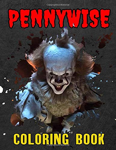 Buy Pennywise Coloring Book: Stephen King Books with Fun, Easy ...