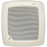 Broan QTXE110SFLT Ultra Silent Humidity Sensing Fan and Light, 110 CFM ...