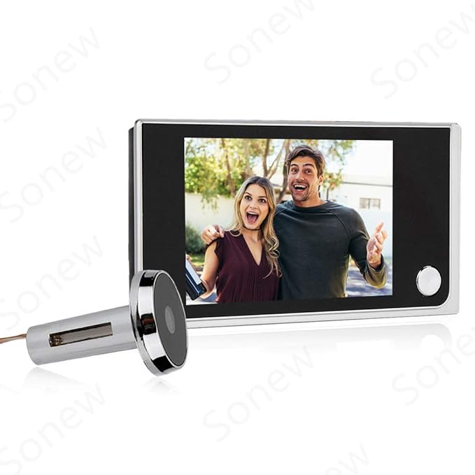 Amazon.com: Home Video Door Eye Viewer Security Camera Visual Door ...