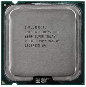 Intel E6600 - Procesador Core™2 Duo, 2.4 GHz, LGA 775 (Socket T), 65 NM ...