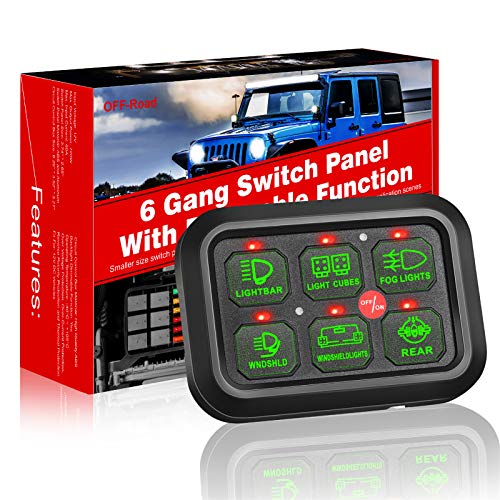 6 Gang Switch Panel Automatic Dimmable, Teochew-LED Universal 6 Gang ...