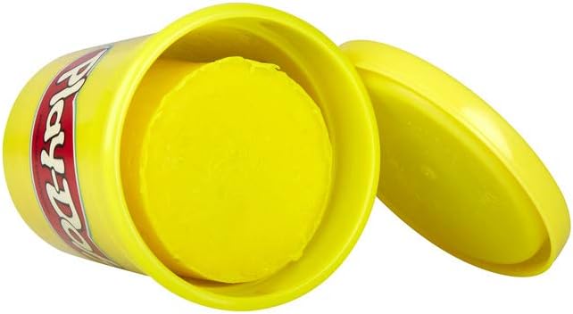 Play-Doh Bulk 12-Pack of Yellow Non-Toxic Modelling Compound, 4-Ounce Cans – BigaMart