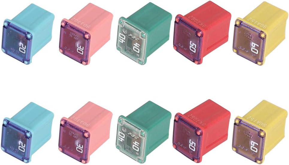 Amazon.com: 10PCS Jcase Fuse Assortment Automotive Low Profile Box ...