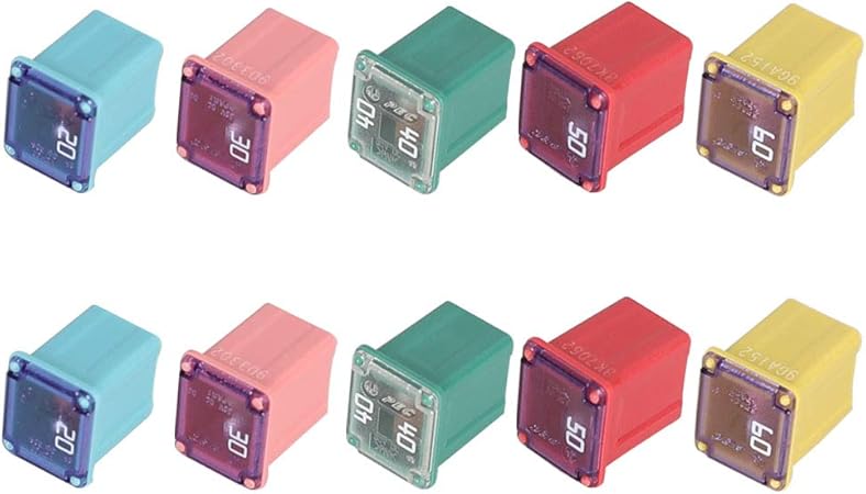 Amazon.com: 10PCS Jcase Fuse Assortment Automotive Low Profile Box ...