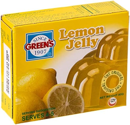 Greens Lemon Gelatin, 12 x 80 g price in Saudi Arabia | Amazon Saudi ...