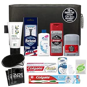 Amazon.com: Convenience Kits International Men's Premium 15-Piece Kit wth Travel Size TSA ...