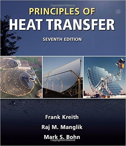 PRINCIPLES OF HEAT TRANSFER. Kreith, Manglik, Bohn. 7th Edition ...
