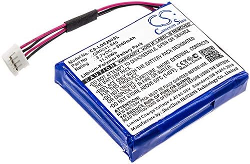 Amazon.com: Replacement Battery for QOLSYS IQ Panel 2 QR0041-840 ...