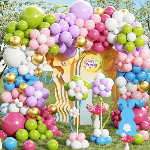KARLURE Rainbow Balloon arch Kit,Back to School Balloon Arch Garland ...
