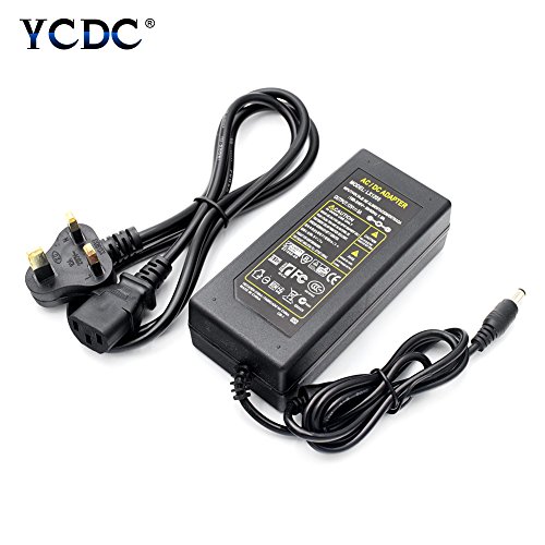 Power Supply 24V 4A Adapter Universal Charger AC100-240V UK Plug, For ...
