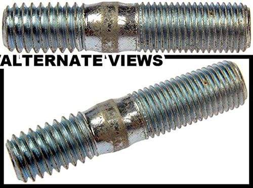 Amazon.com: APDTY 786181 Double Ended Stud - 3/8-16 X 1/2 In. And 3/8 ...