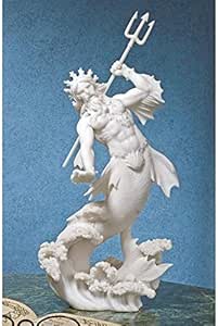 Amazon.com: Design Toscano Greek Gods of Mythology Sculpture: Neptu ...
