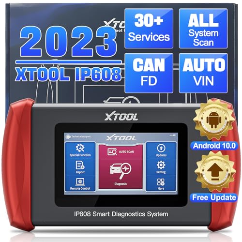 XTOOL IP608 Diagnostic Scan Tool, Lifetime Free Update, 30+ Resets ...