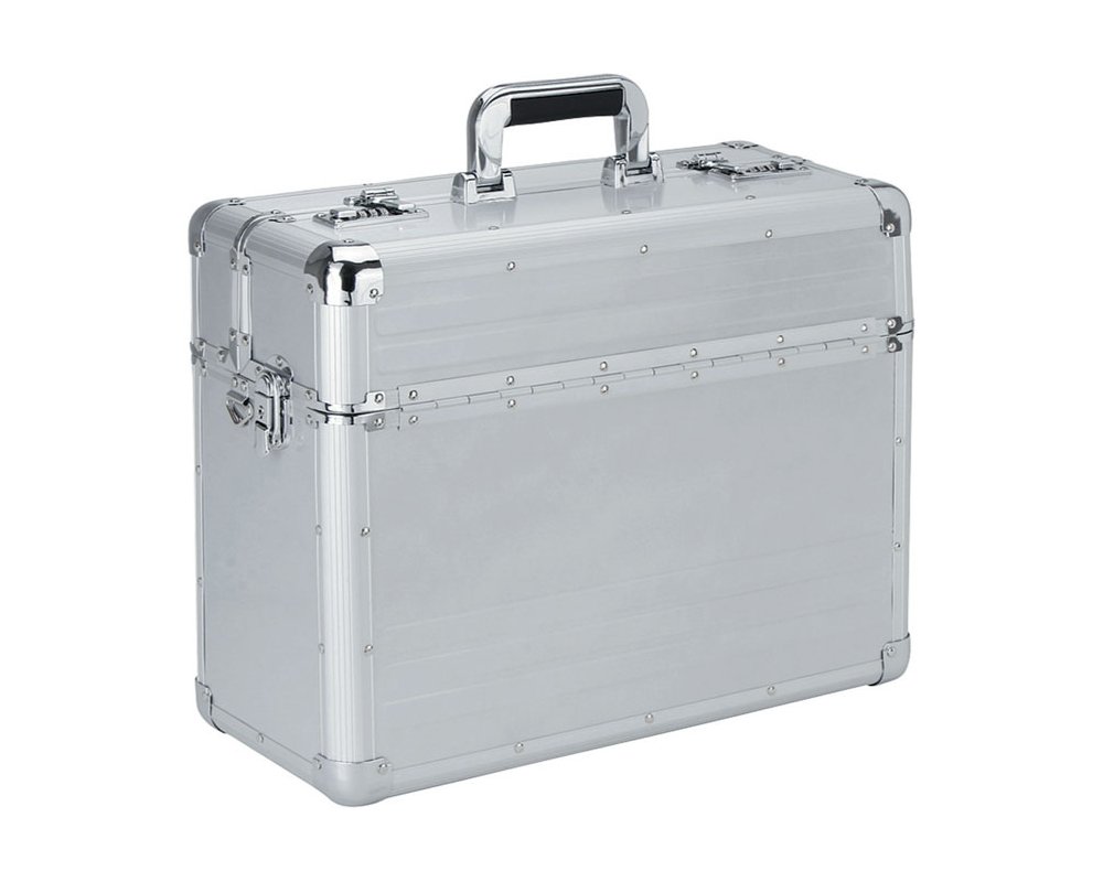 Alumaxx Pilot Case, Silver (Silver) - 10104172: Amazon.co.uk: Luggage
