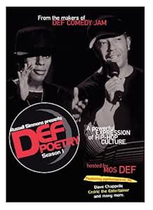Amazon.com: Def Poetry - Season 1 : Stan Lathan, Danny Hoch, Russell ...