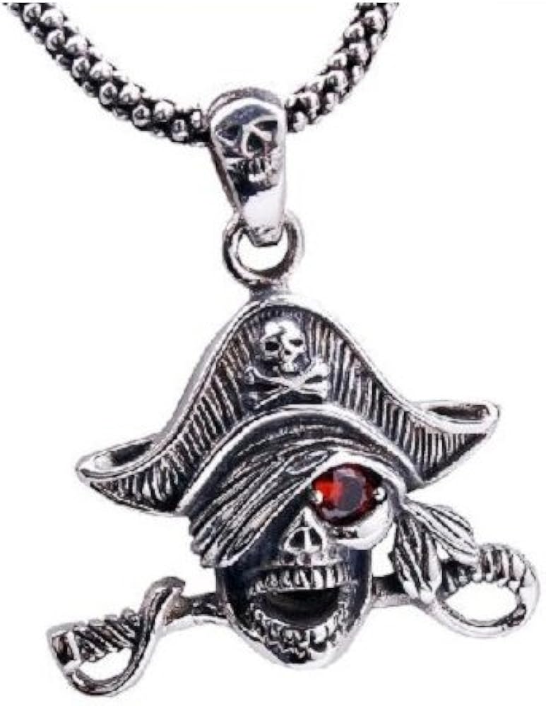 Pirate Jewelry for Men's Fashion Fine Jewelers Pendants Skull Necklace ...