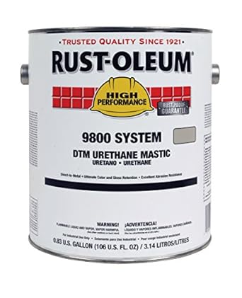 Rust-Oleum 9815419 Alumi/Non High Performance 9800 System DTM Urethane ...