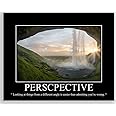 Amazon.com: Inspirational Wall Art Co. - Perspective | Demotivational ...