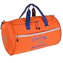 Amazon.com: Tommy Bahama Travel Carry Duffle Bag, Orange/Grey/Blue ...