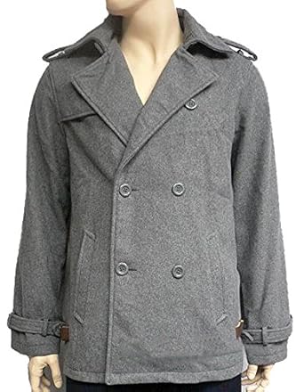 Amazon.com: Edward Cullen Pea Coat Twilight Jacket Costume + Free ...