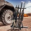 Nonkky Portable Folding Gun Rack Freestanding Rifle Rack, Mobile ...