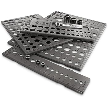 Craftsman Socket Organizer for Tool Drawer, 6 Trays Holds 195 Sockets ...