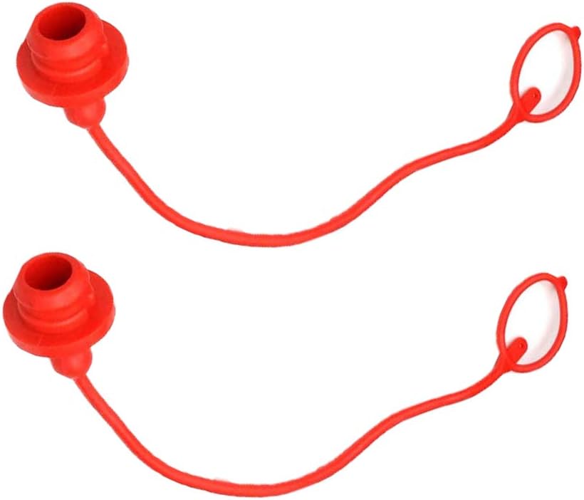 KingBra 2pcs 1/2″ Female Plug Cover, Plastic Hydraulic Quick ...