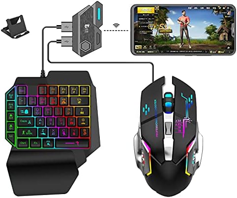 Kaigital Mix Elite PUBG Controller Gaming Keyboard Mouse Converter, Android system dedicated ...