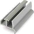 Amazon.com: PalpitateC Gray Sliding Shower Door Bottom Guide fits for Sliding Shower Doors, 1-3/ ...