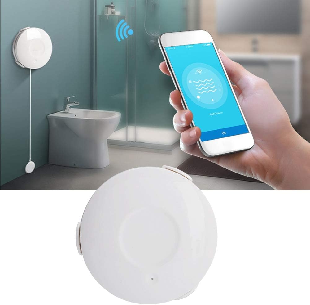 Zyyini Water Sensor Alarm, Wireless WiFi Smart Water leakageage Sensor ...