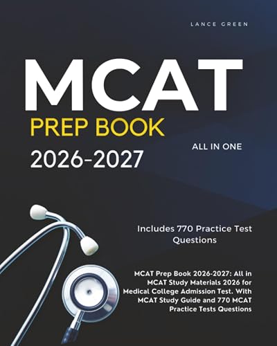 MCAT Prep Book 2026-2027: All in MCAT Study Materials 2026 for Medical ...