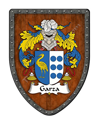 Amazon.com: Garza Custom Coat of Arms Spanish Hispanic Family Crest ...