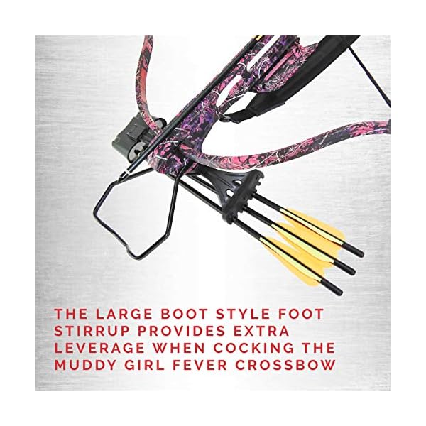 SA Sports Empire Muddy Girl Fever Pro Crossbow Package, 175 Pound Draw ...