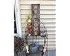Amazon.com: Vertical Welcome Sign - Cedar - Large 7.25" x 28" - Carved ...