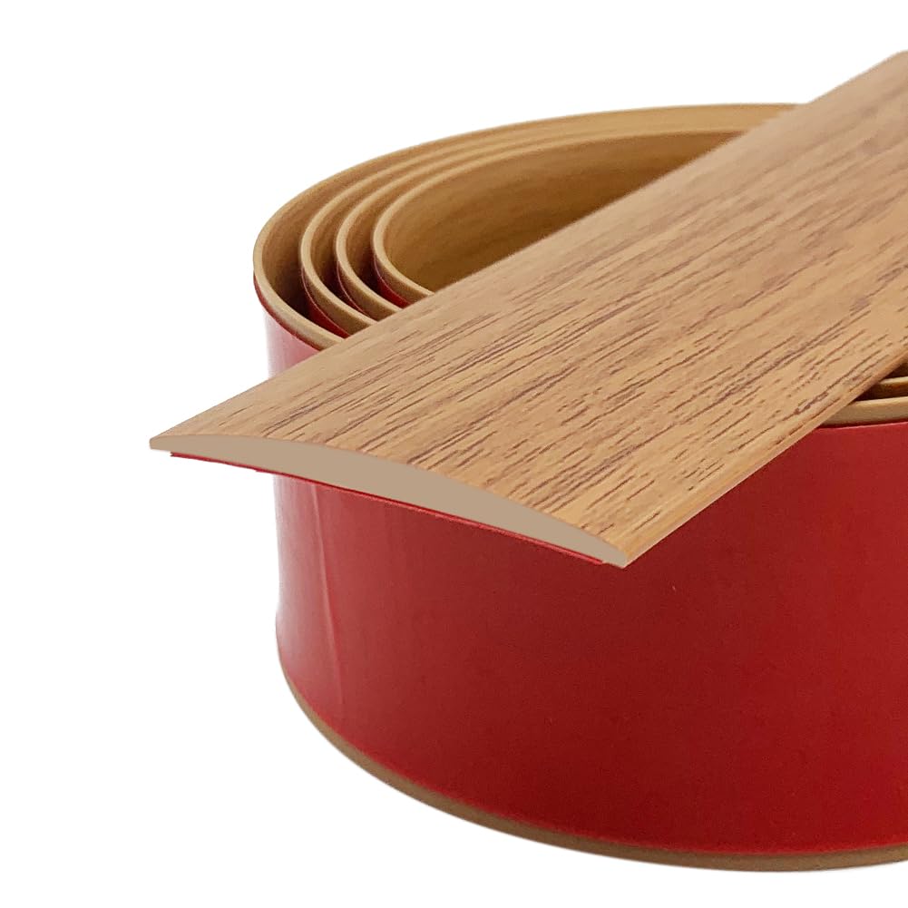 Tintvent Floor Transition Strip, Self-Adhesive Vinyl Flooring Cover ...