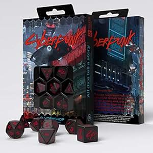 Amazon.com: The Cyberpunk RPG Dice Set: Toys & Games