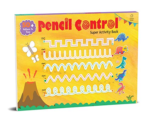 Pencil Control Super Activity Book -Activity Book for children: Wonder ...