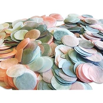 Amazon.com: Confetti Kings Premium White Round Confetti Top Grade ...