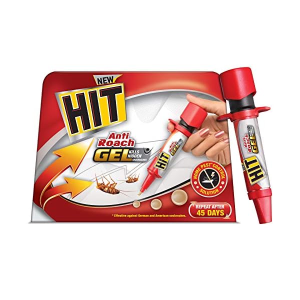 HIT Anti Roach Gel - Cockroach Killer (20g) | Kitchen Safe | Odourless ...