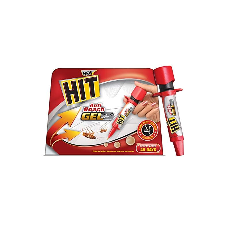 HIT Anti Roach Gel - Cockroach Killer (20g) | Kitchen Safe | Odourless ...