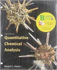 Quantitative Chemical Analysis: Harris, Daniel C.: 9781429263092: Chemistry: Amazon Canada