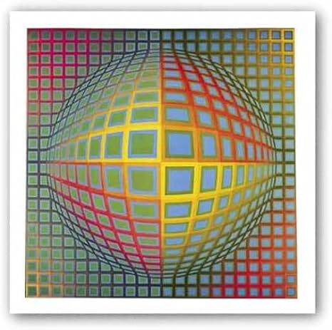 Vega-Nor de Victor Vasarely Tirages d'Art Poster: Amazon.fr: Cuisine ...