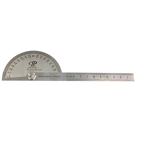 Sourcingmap a11052000ux0398 Rotating Measure Protractors Metric Ruler ...