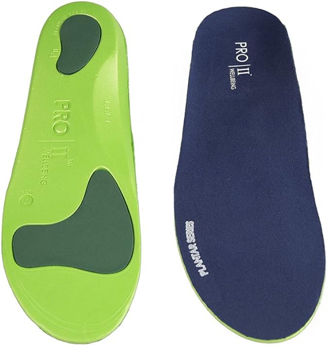 PRO 11 WELLBEING Orthotic Insoles Full Length with Arch Supports ...