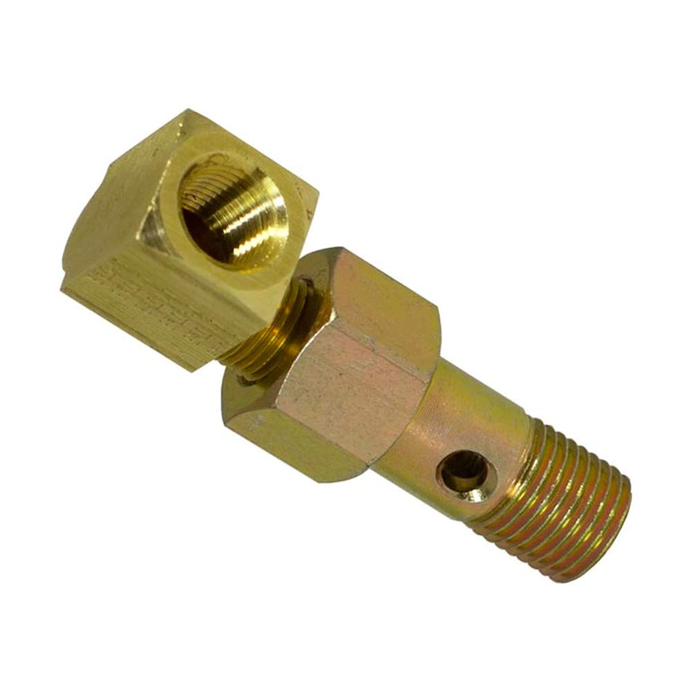 Buy GlowShift Fuel Pressure Banjo Bolt Sensor Adapter For Honda Acura 